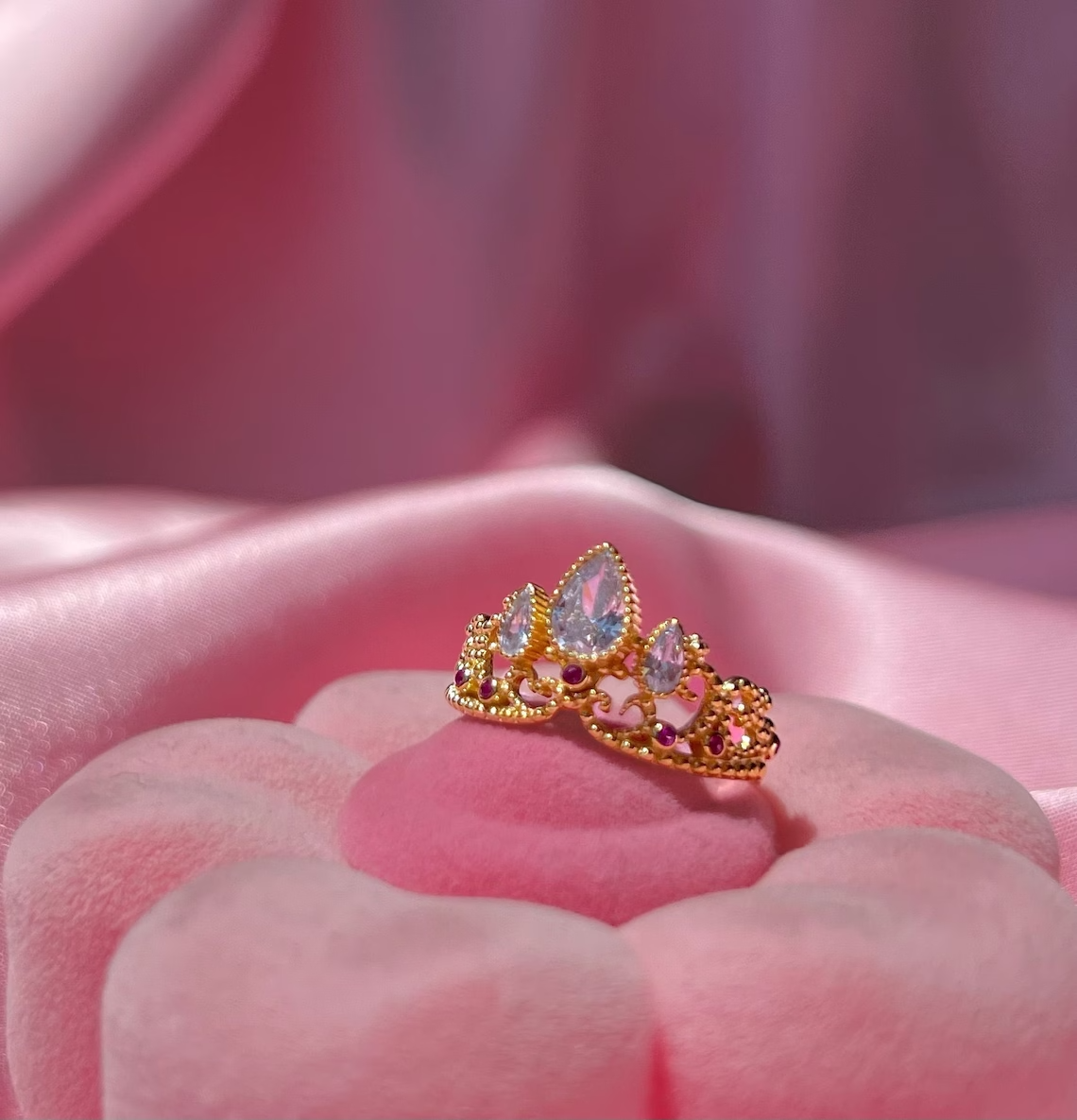 Introducing Rapunzel's Crown Ring | Shop Now | MysticalFairyCharms ...