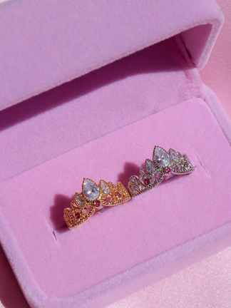 Rapunzel Tangled Crown Tiara Ring – Mystical Fairy - Jewelry Inspired ...